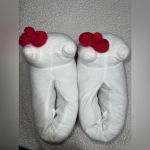 Hello Kitty | Shoes | Hello Kitty Cozy Slippers Hello Kitty Fuzzy Warm ...